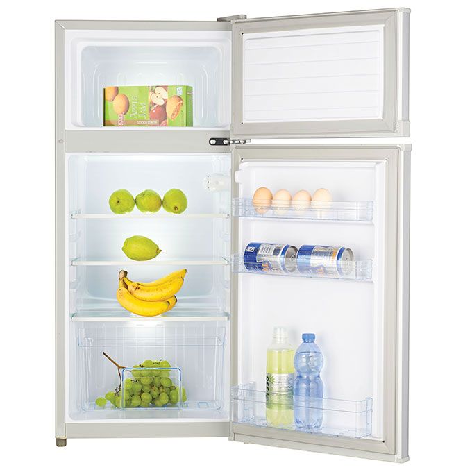 Haier Thermocool 95 Litres Double Door Fridge Silver (HRF-95BEX ...