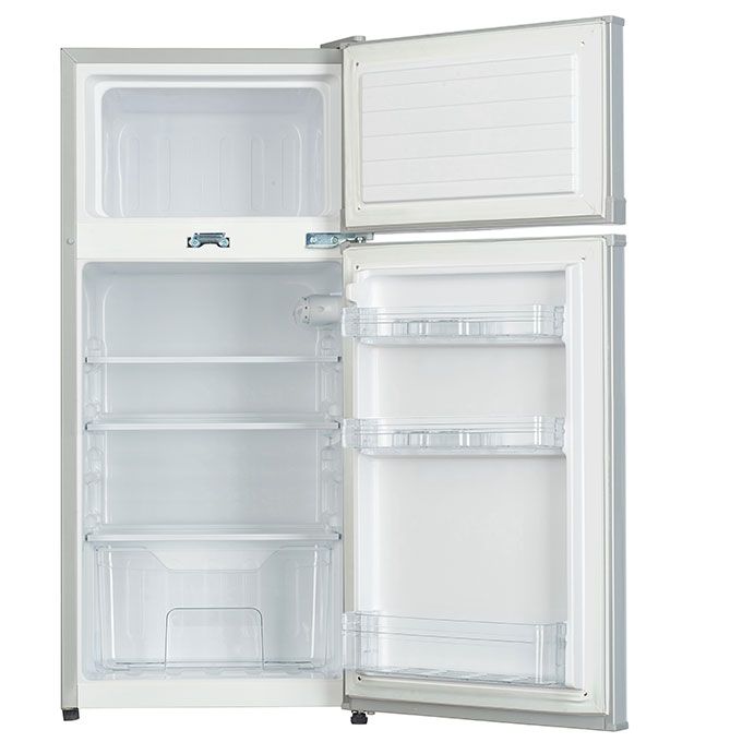Haier Thermocool 95 Litres Double Door Fridge Silver (HRF-95BEX ...